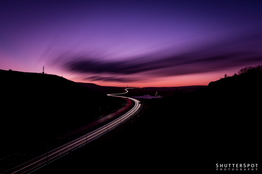 Motorway Sunset | Shutterspot Photography